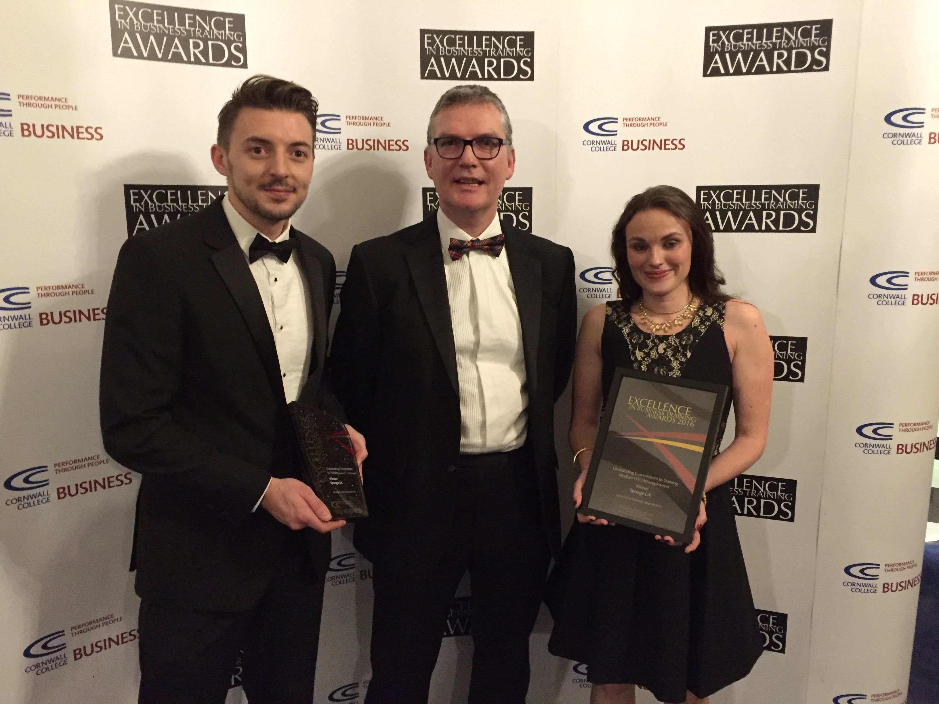 Excellence in Business Training Award for Sponge UK - Learning News