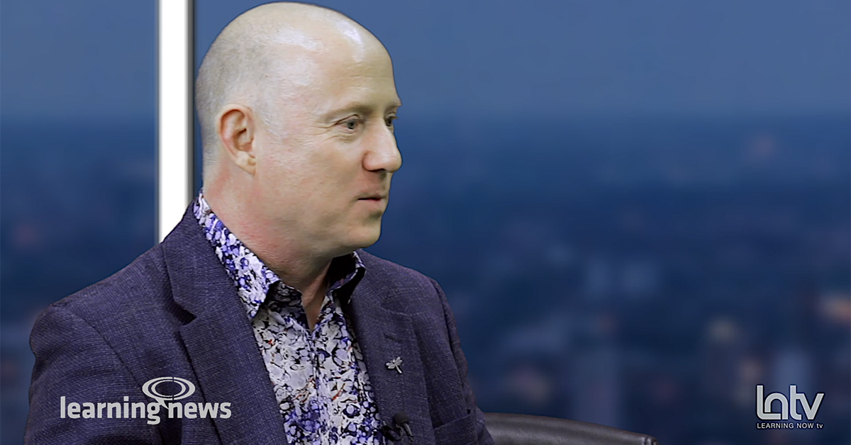 Andy Lancaster interview on Learning Now tv - Learning News