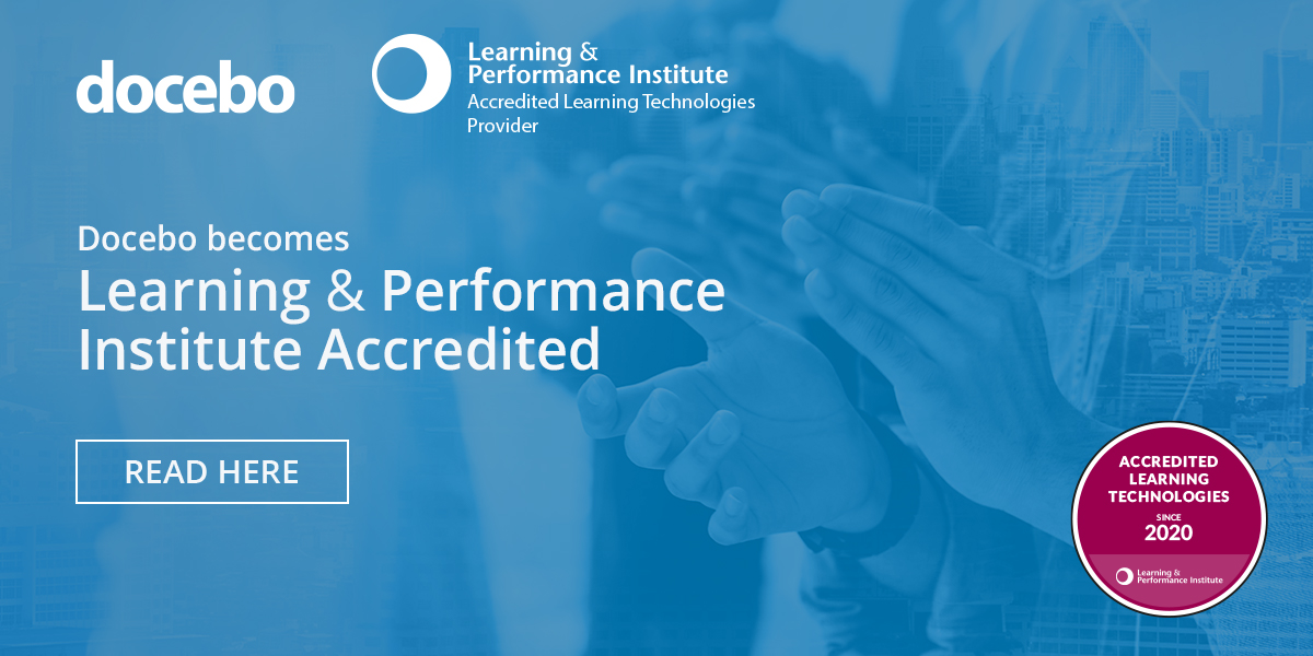 Docebo’s Commitment to Enterprise Learning Recognised with The Learning ...