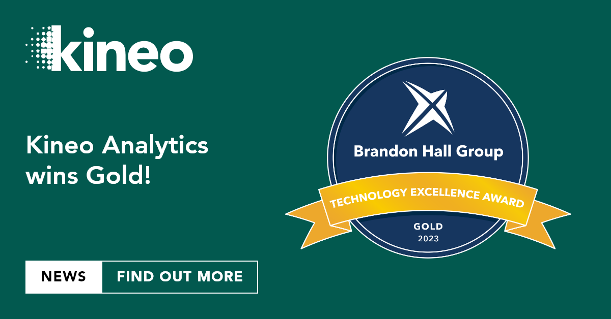 Kineo Analytics earns acclaim at the 2023 Brandon Hall Group Excellence ...