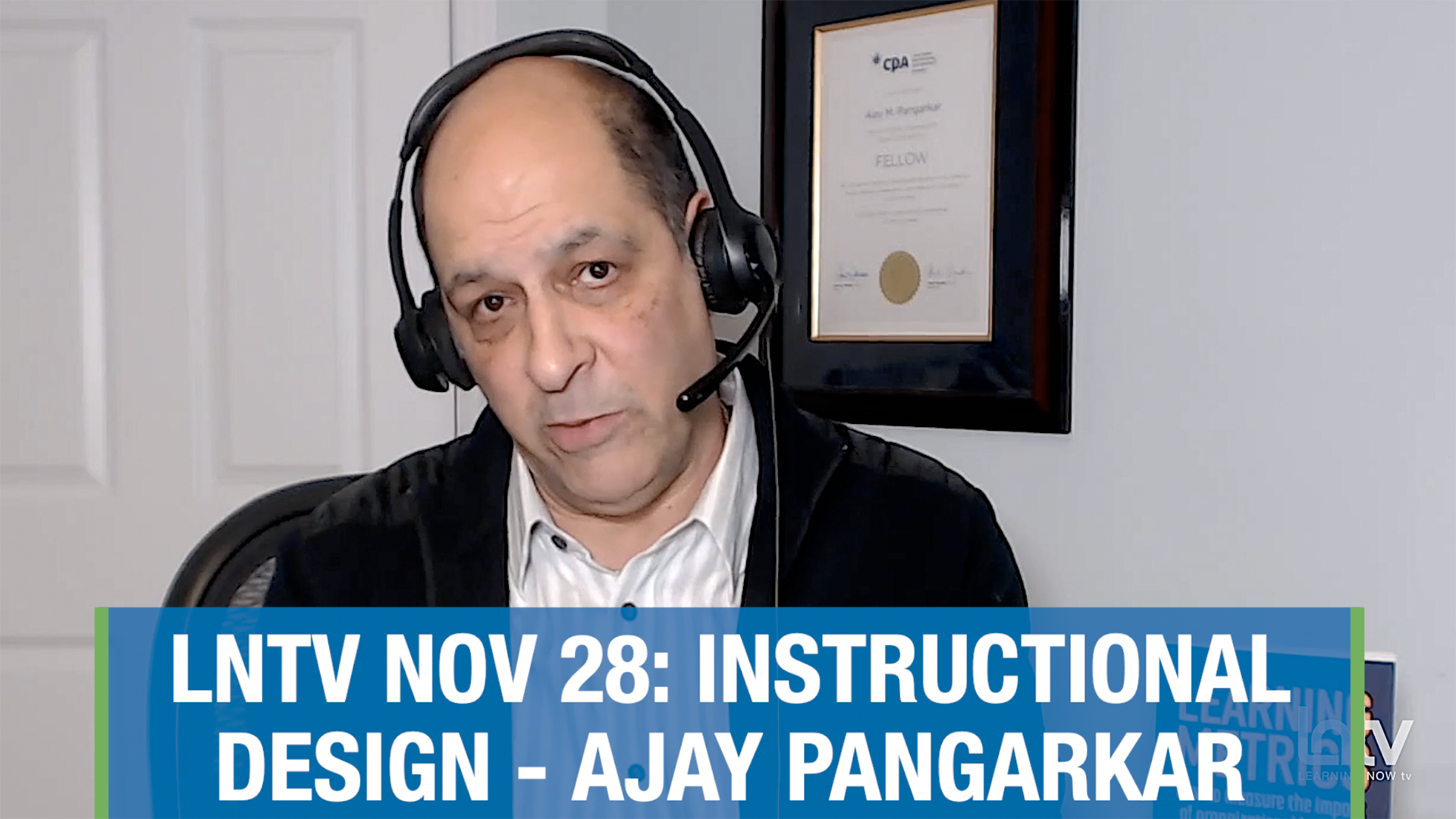 Instructional design in the spotlight on LNTV - Learning News