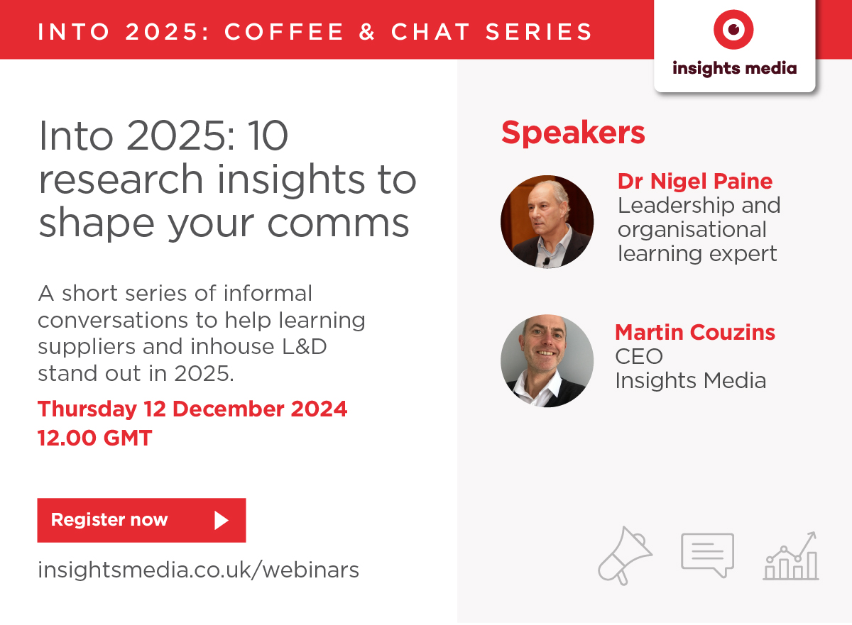 How to use market insights to shape your comms - Learning News