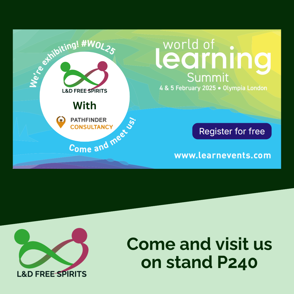 Pathfinder Consultancy selected to exhibit with L&D Free Spirits at ...