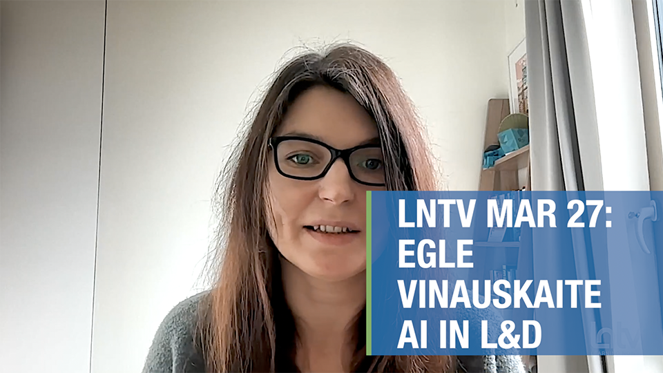 AI advancements in L&D on LNTV - Learning News