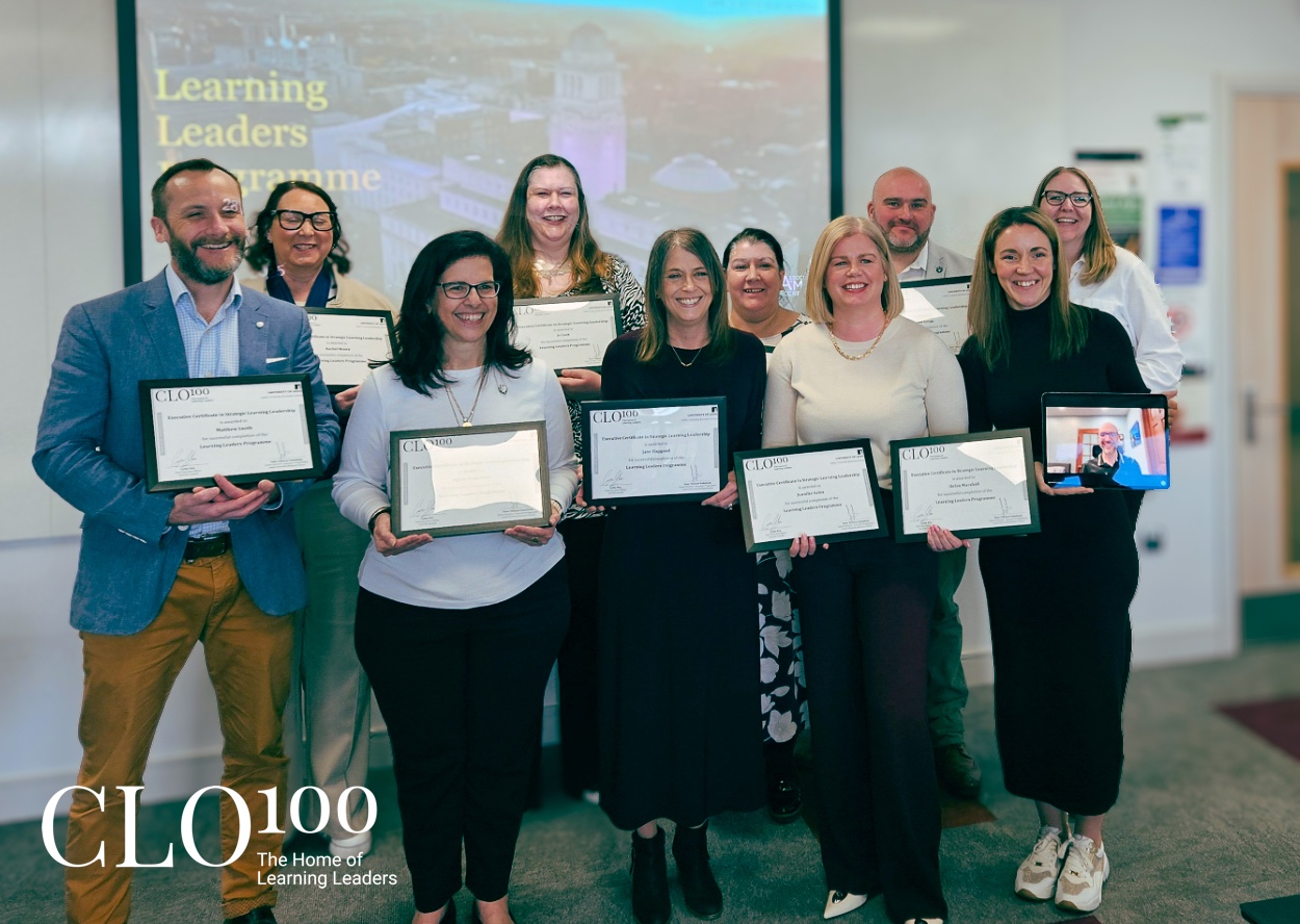 CLO100 Learning Leaders Programme Delegates Celebrate Certification at ...