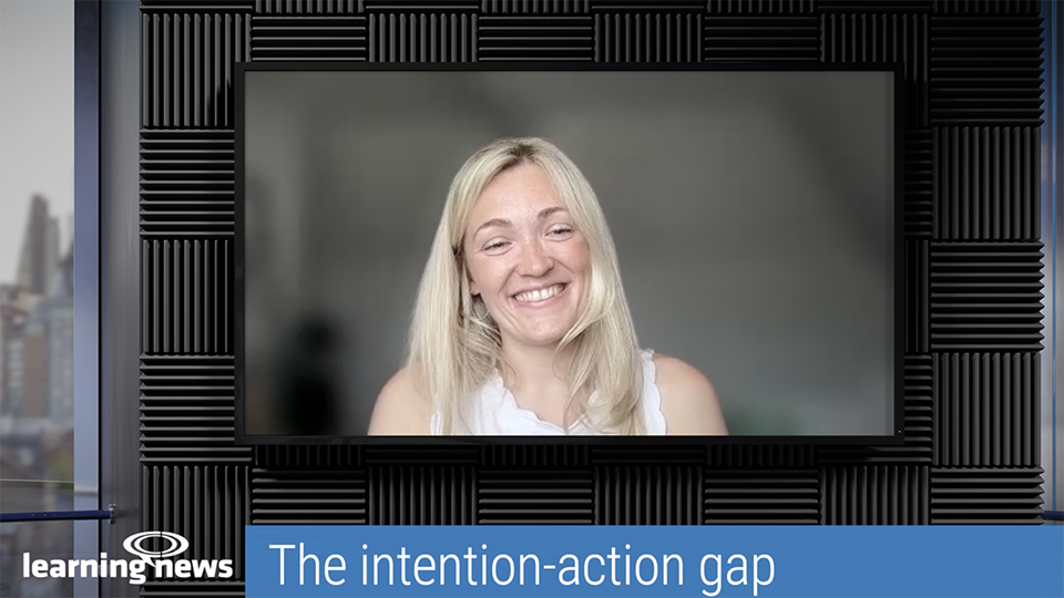 Behaviour before measurement: Anna Barnett on closing the intention ...